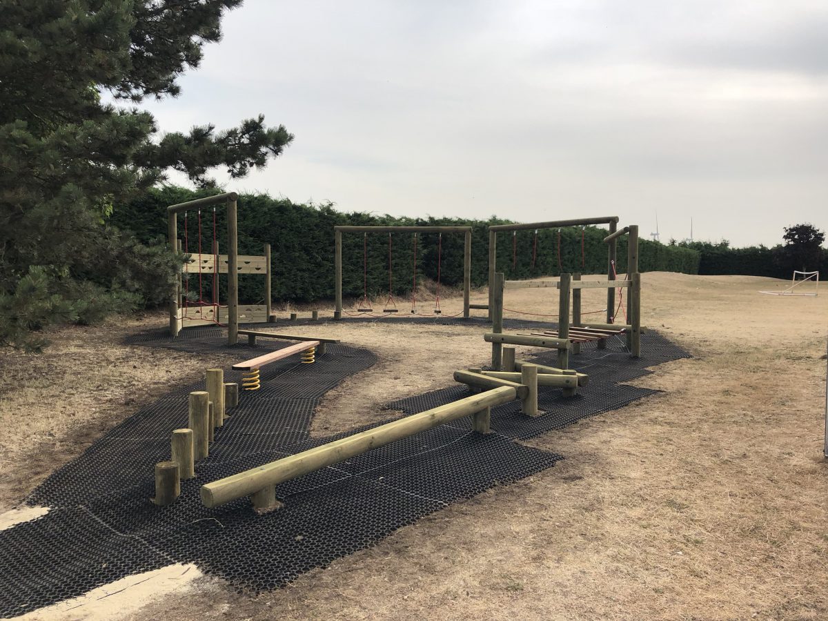 Timber Adventure Trail installed for a local primary school