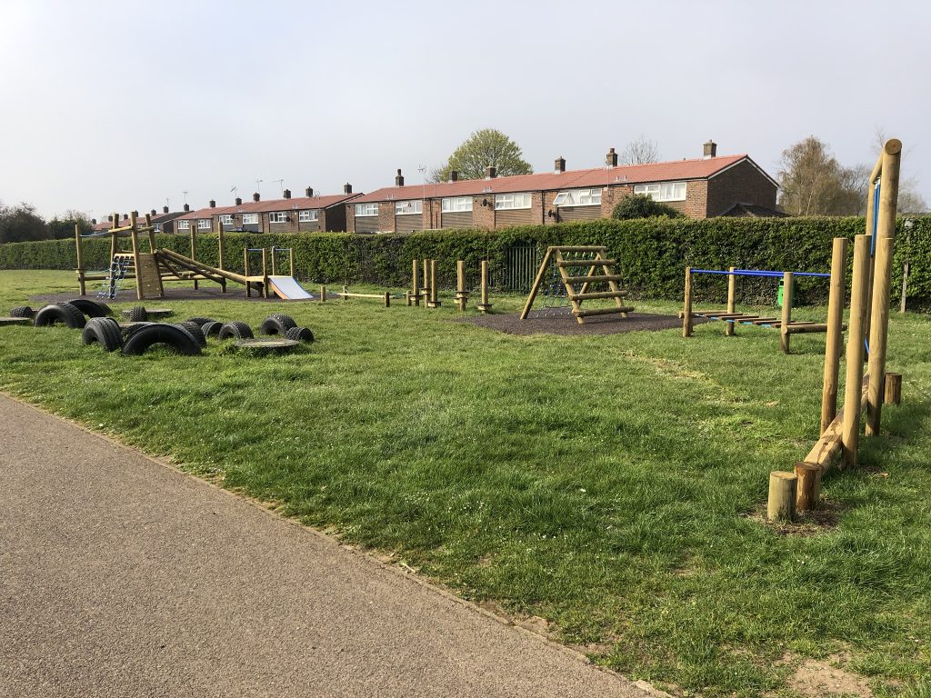 Shephalbury Park Primary in Stevenage has a new play area - Setter Play