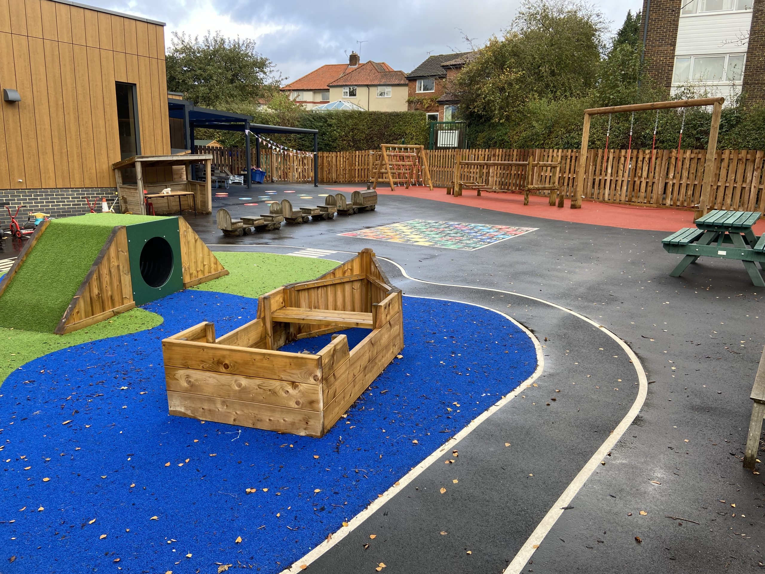 EYFS play scheme installed in Hertfordshire - Setter Play