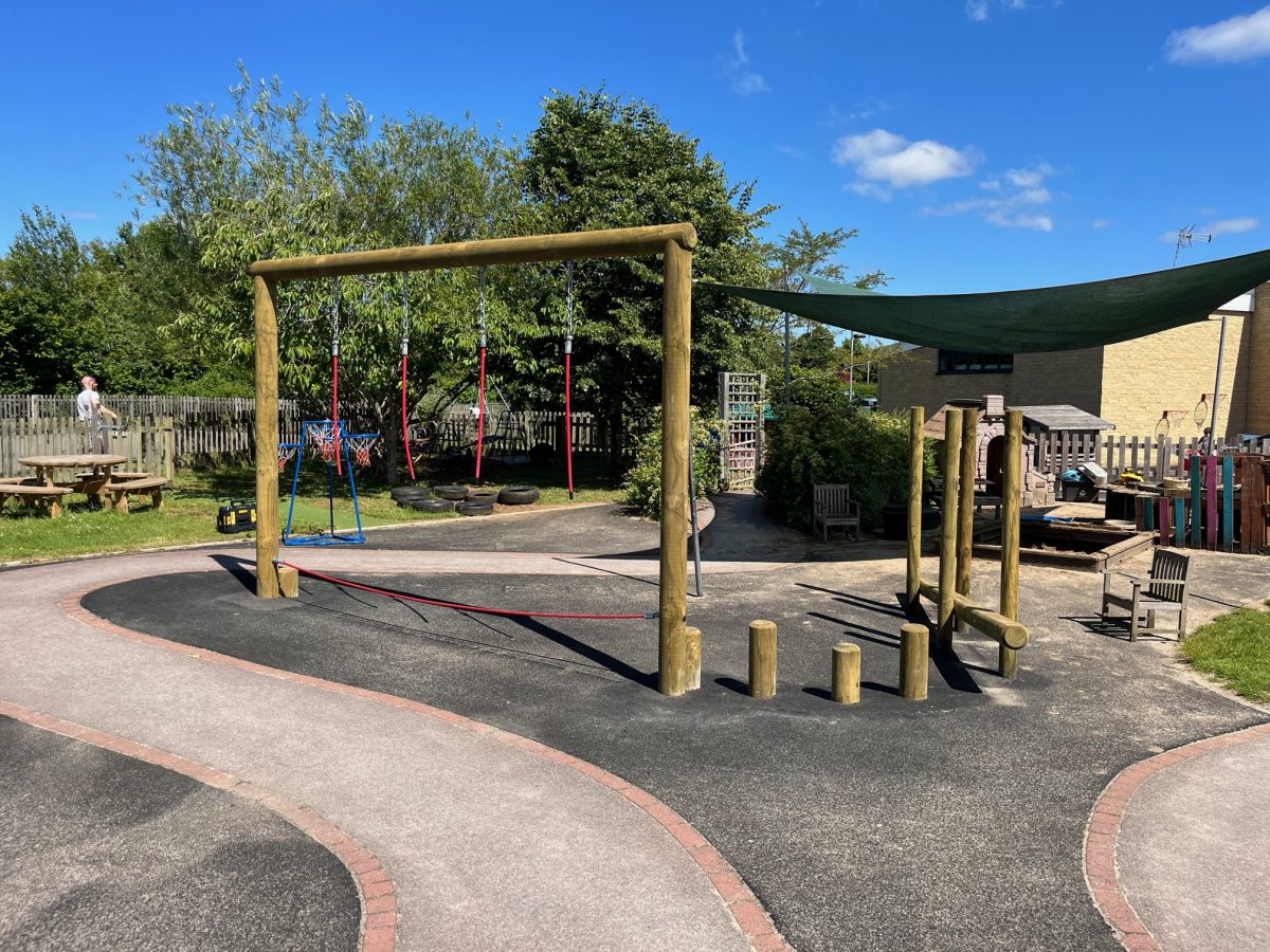Magnificent castle play area installed in Oxfordshire - Setter Play