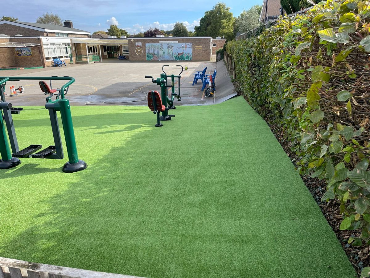 Outdoor Gym completed in Bedfordshire - Setter Play