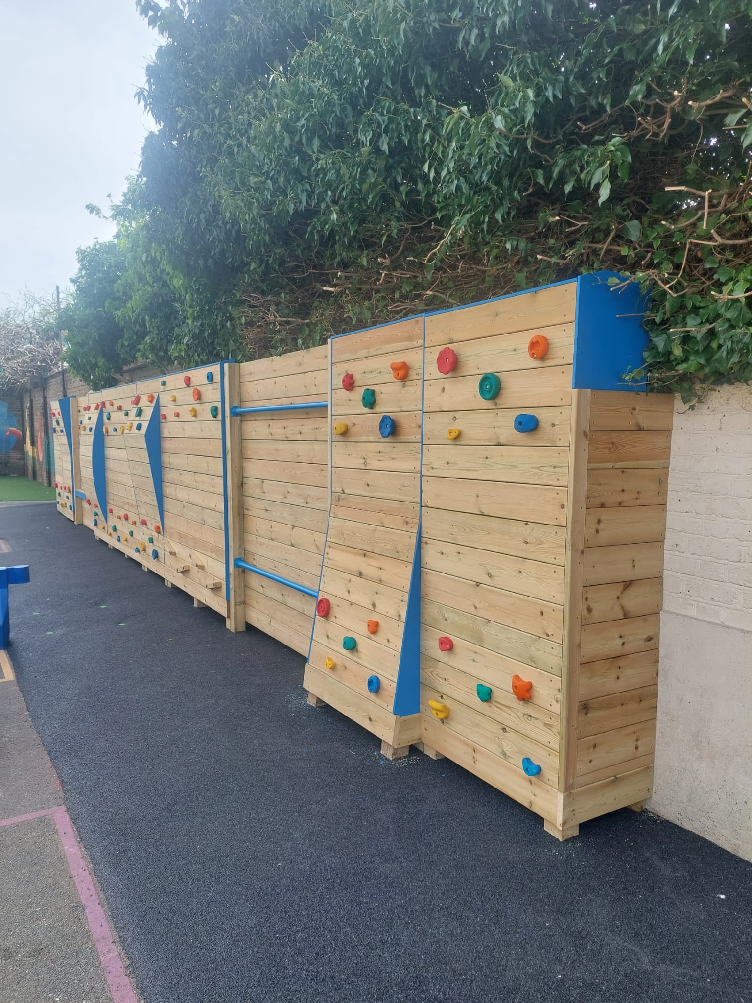 MUGA and Climbing Wall installed in London