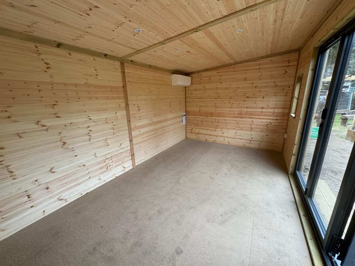 Teaching Cabin installed in London